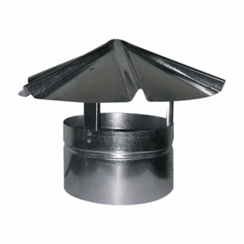 RAIN CAP, 8" DIA., FOREMAN 750 OIL - Thermal Flow Technologies
